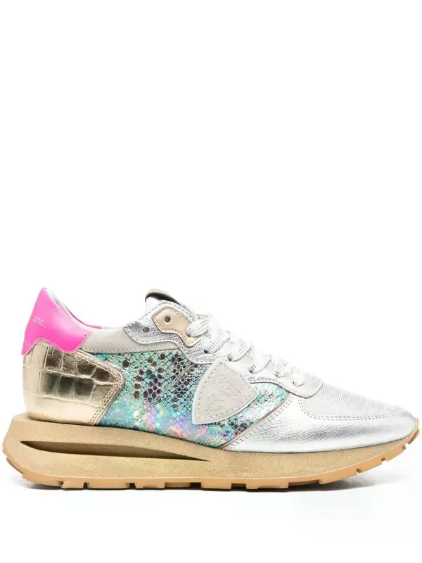 Philippe Model Tropez Haute Sneakers - Blue
