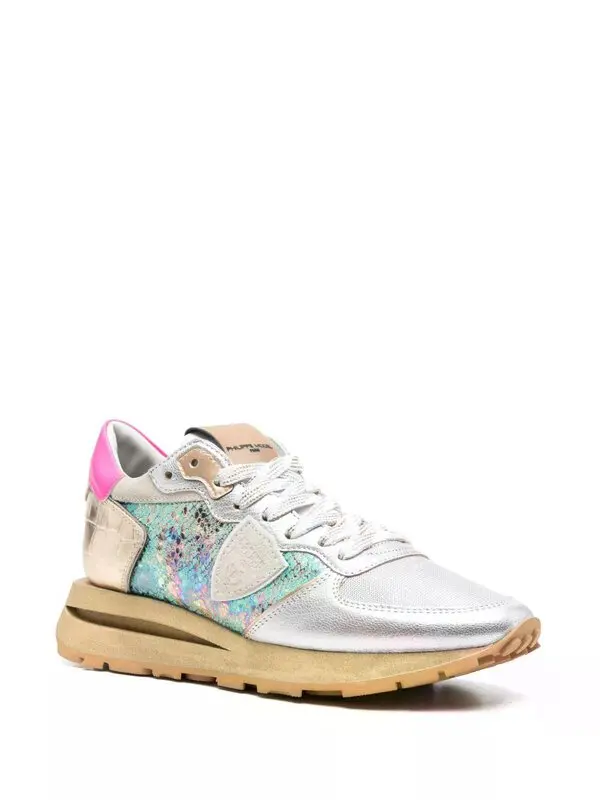 Philippe Model Tropez Haute Sneakers - Blue