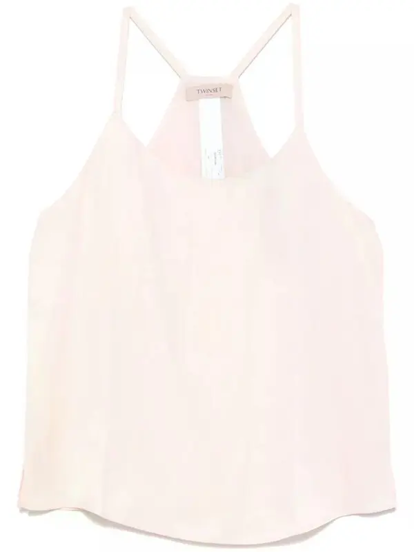 TWINSET Satin Tank Top