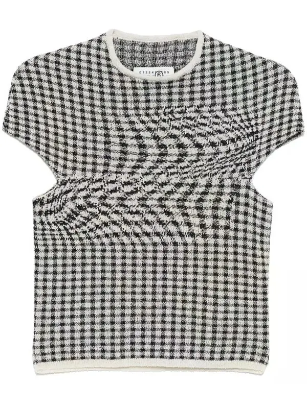 MAISON MARGIELA Checked T-shirt
