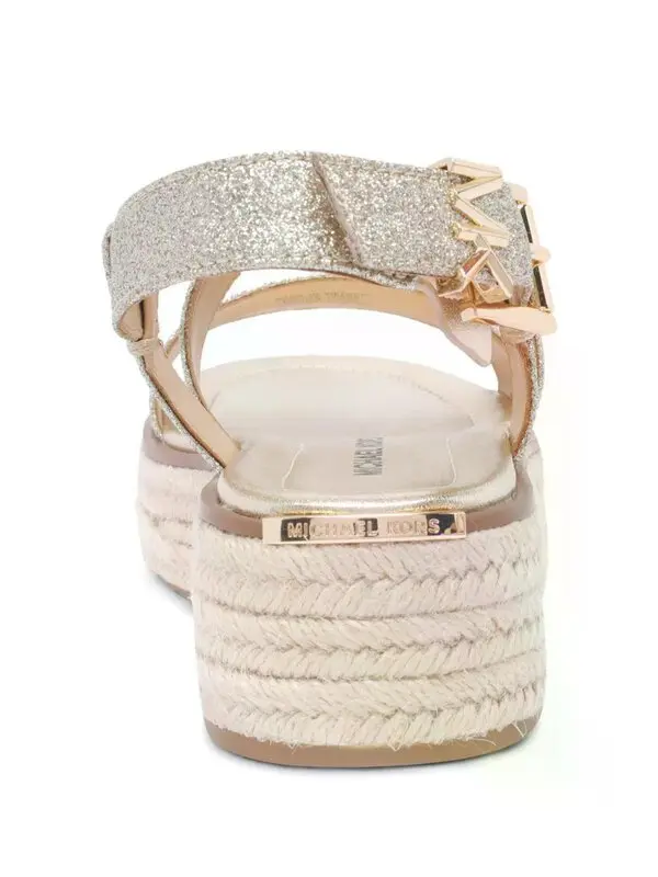 Michael Kors Lynn Espadrille Sandals - Gold