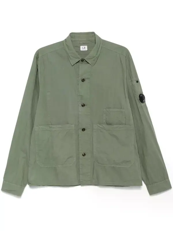 C.P. COMPANY Cotton Shirt - Green