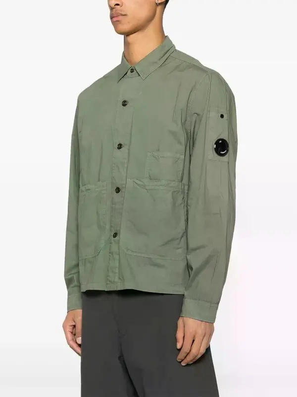 C.P. COMPANY Cotton Shirt - Green