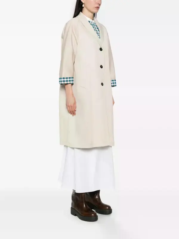 FORTE_FORTE Cotton Trench Coat