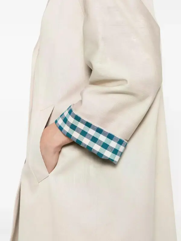 FORTE_FORTE Cotton Trench Coat