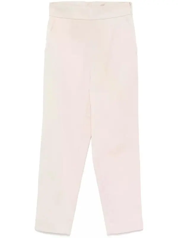 FORTE_FORTE Tapered Trousers - Neutrals