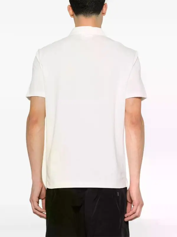 C.P. COMPANY Logo-patch Polo Shirt