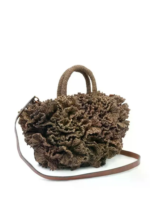IBELIV Textured Tote Bag - Brown