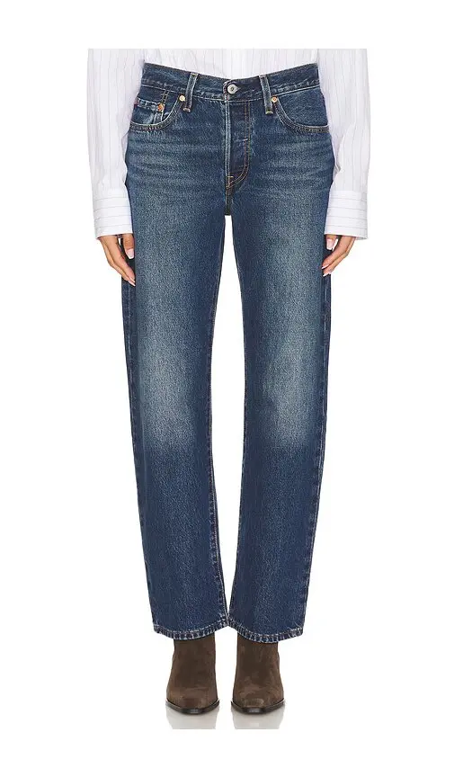 LEVI'S 501 90s Straight Leg Jeans - Flash Full