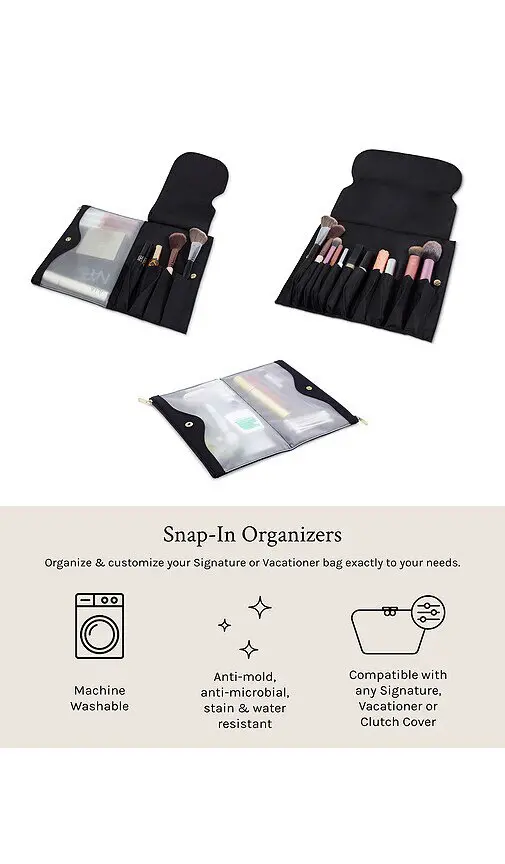 KUSSHI Snap-in Double Organizer