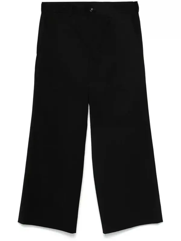 BLACK COMME DES GARÇONS Twill Trousers