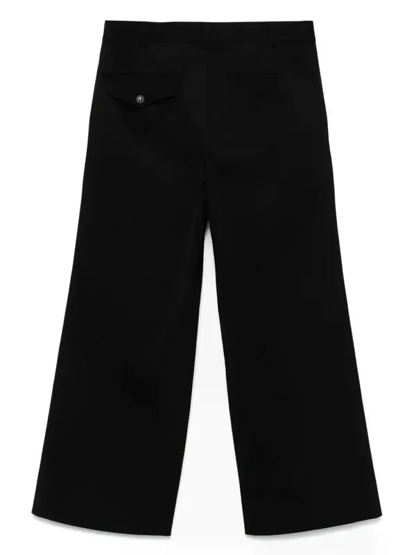 BLACK COMME DES GARÇONS Twill Trousers