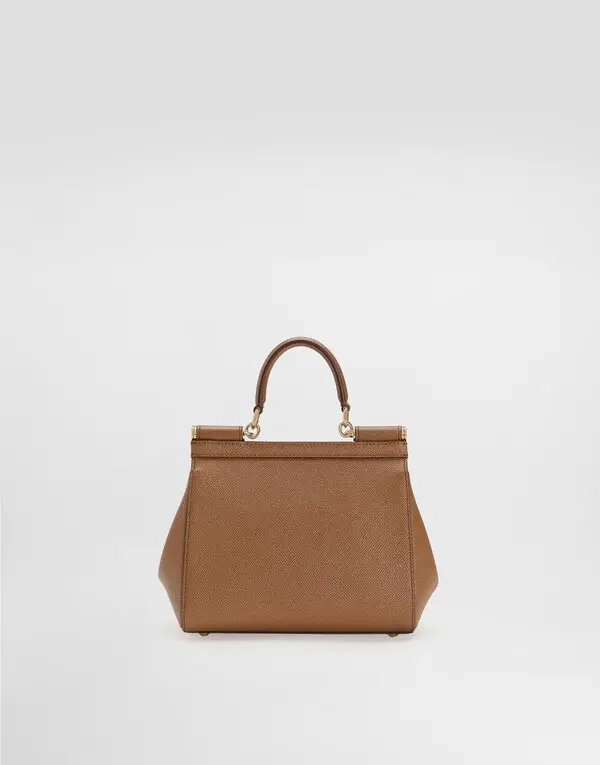 Dolce & Gabbana Small Sicily Handbag - Brown