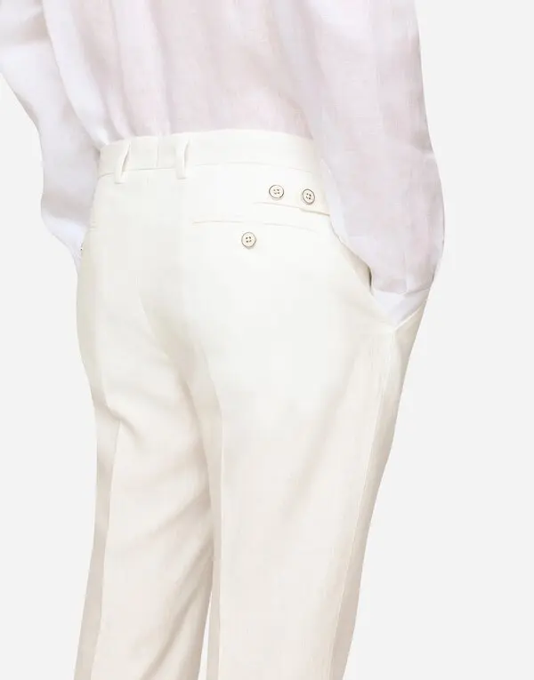 Dolce & Gabbana Tailored Linen Pants