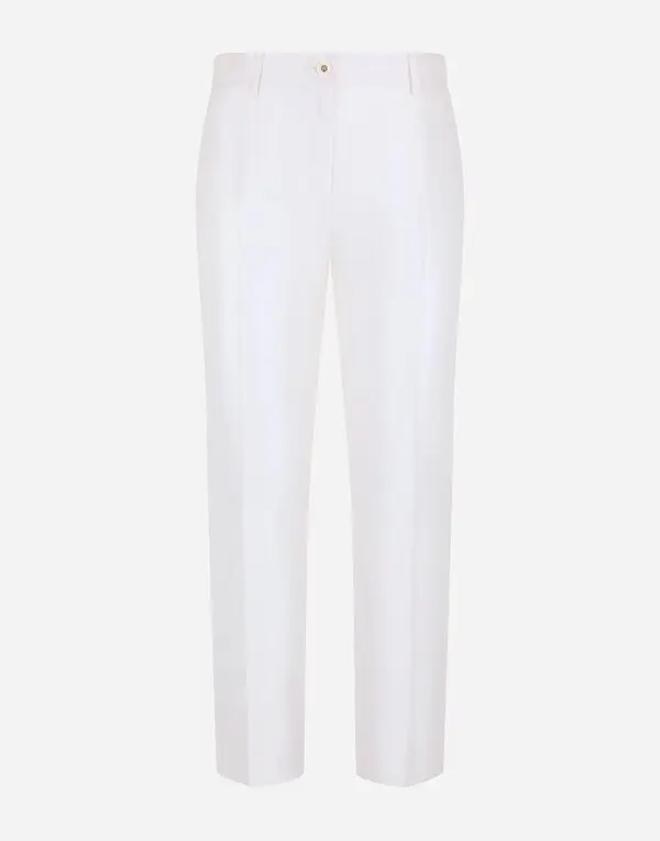 Dolce & Gabbana Tailored Mikado Silk Trousers