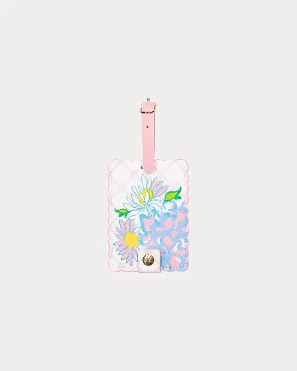 LILLY PULITZER Printed Luggage Tag - Multi Lilly Garden Home
