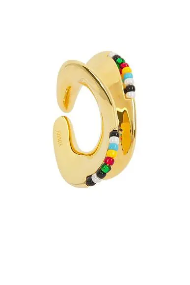 Khaite Shadow Bead Ear Cuff