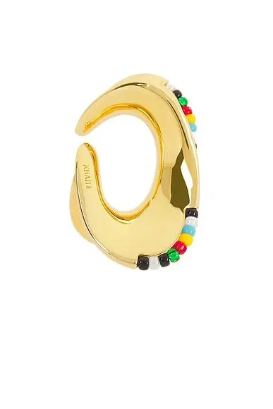 Khaite Shadow Bead Ear Cuff
