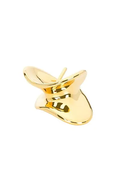 Khaite Shadow Hair Cuff - Gold