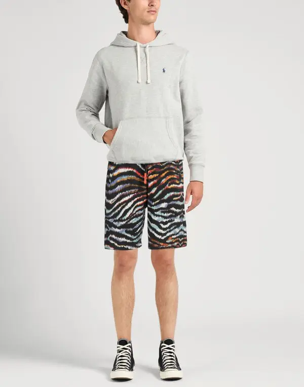 Just Cavalli Cotton Blend Tiger-print Shorts