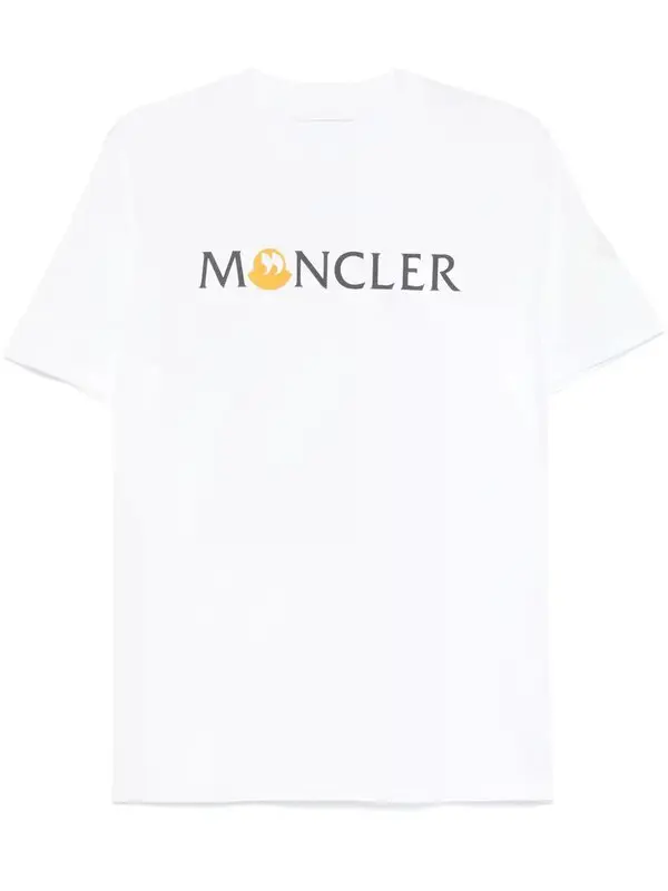 Moncler Logo-print T-shirt - White