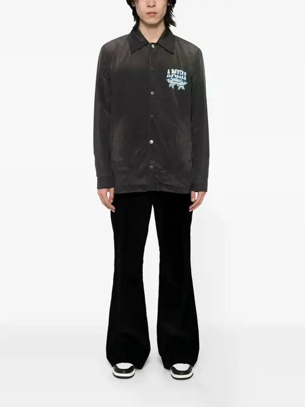Amiri Logo-print Shirt Jacket