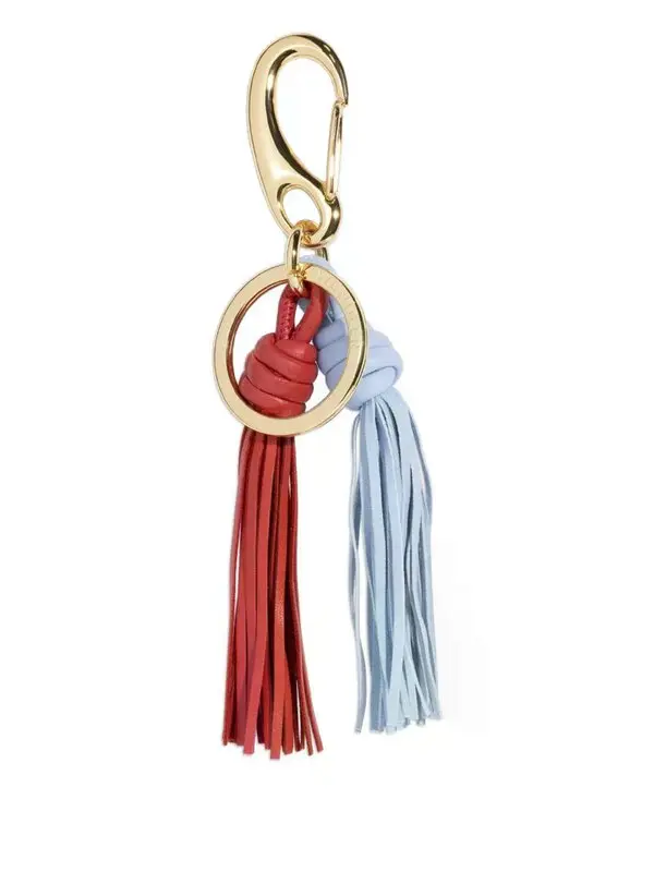 WANDLER Tassel-detail Keyring - Gold