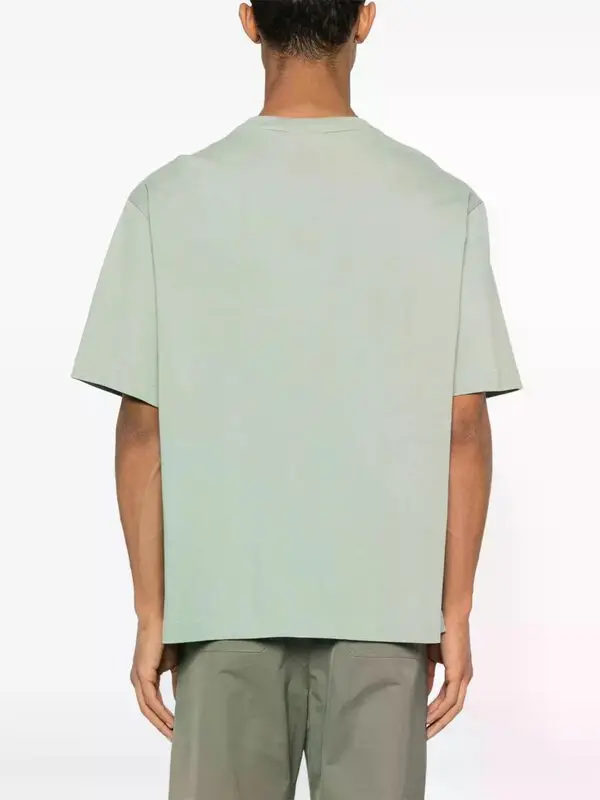 Maison Kitsuné Logo-embroidered T-shirt