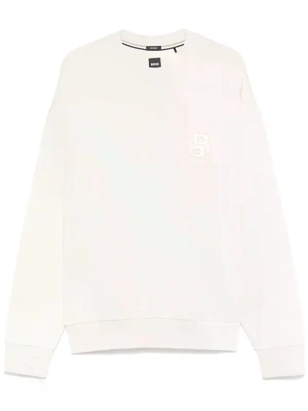 BOSS Double B Cotton Sweatshirt