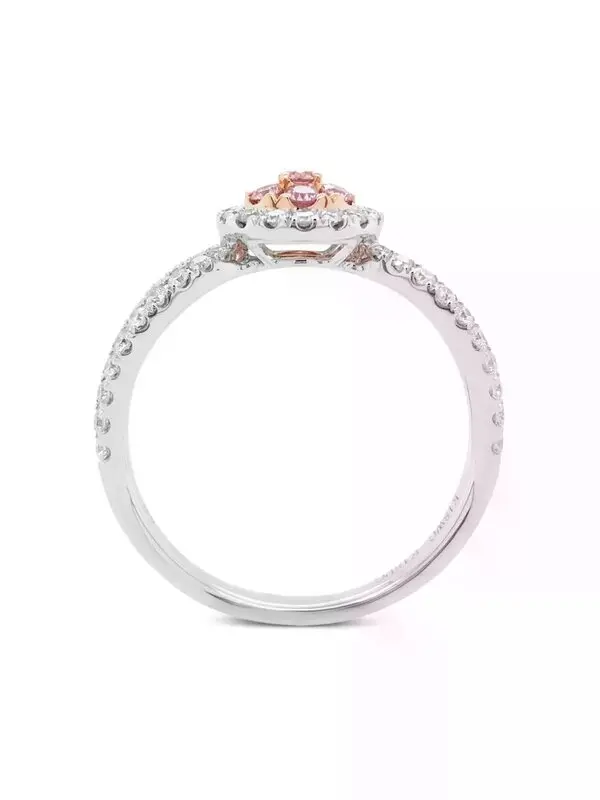 HYT JEWELRY 18kt White Gold Diamond Ring