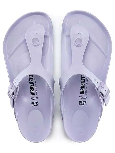 Pink Birkenstock Gizeh Eva Sandals - Purple