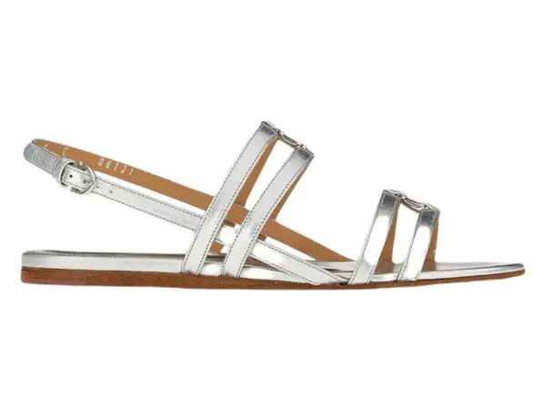 FERRAGAMO Typa Sandals - Silver