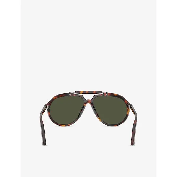 Persol Po0202s Square-frame Sunglasses - Brown