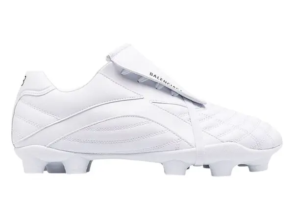 Balenciaga Soccer Sneakers - White/black