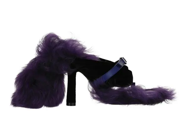 Burberry Step Post Heel Sandals