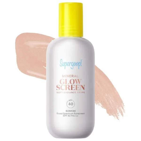 SUPERGOOP Glowscreen Soft-radiance Drops Mineral Spf 40 - Sunrise