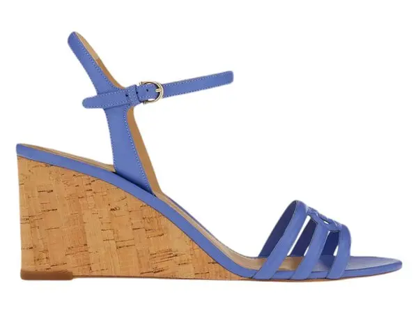 FERRAGAMO Fieri 70 C Sandals - Brown/blue