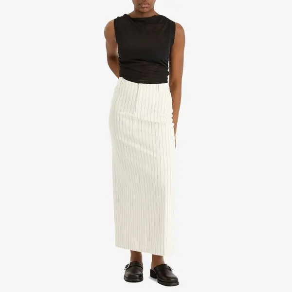 4TH & RECKLESS Dionne Striped Maxi Skirt