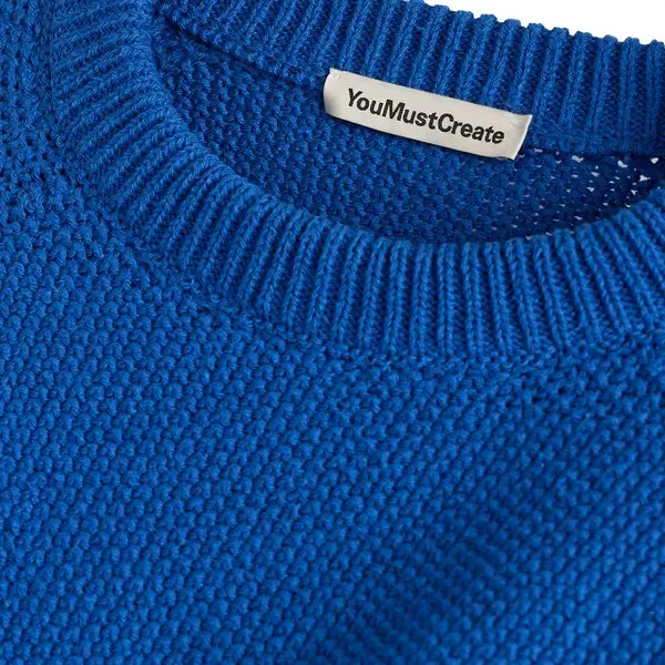 You Must Create Bellow Knit Jumper