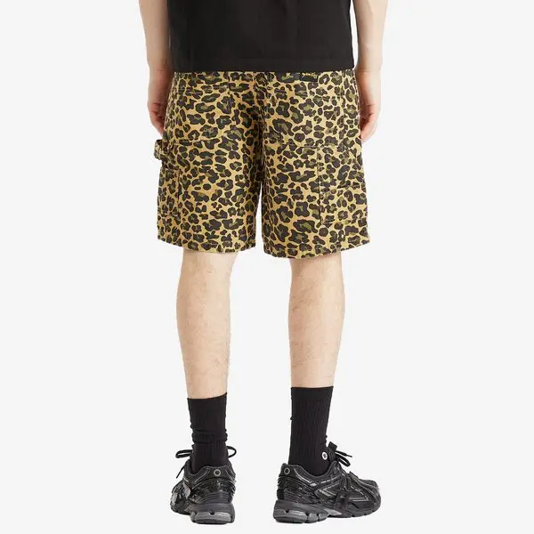 STAN RAY Big Job Painter Shorts - Leopard Camo