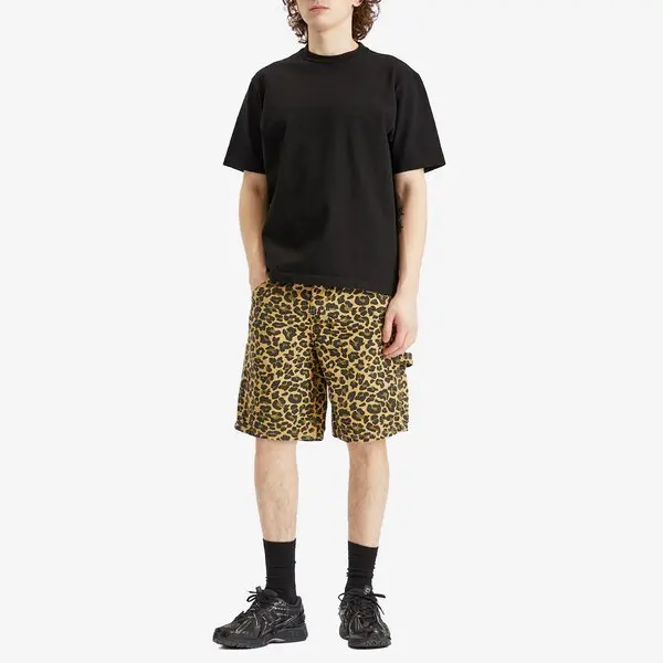 STAN RAY Big Job Painter Shorts - Leopard Camo