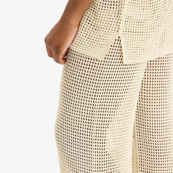 Good American Crochet Pant