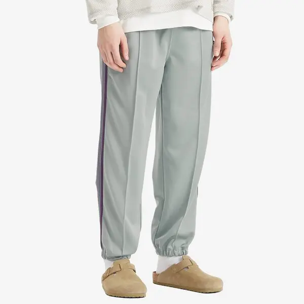 Needles Poly Smooth Zipped Track Pant In Sax - 35% Off | Editorialist