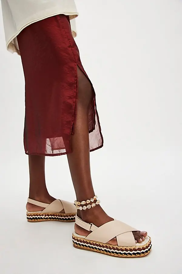 Paloma Berceló Ophelie Woven Sandals