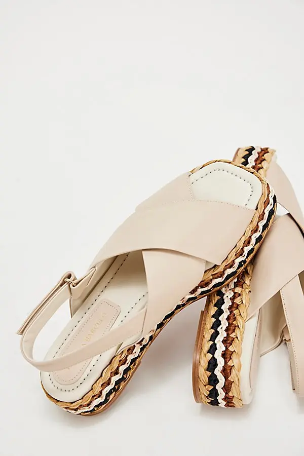 Paloma Berceló Ophelie Woven Sandals