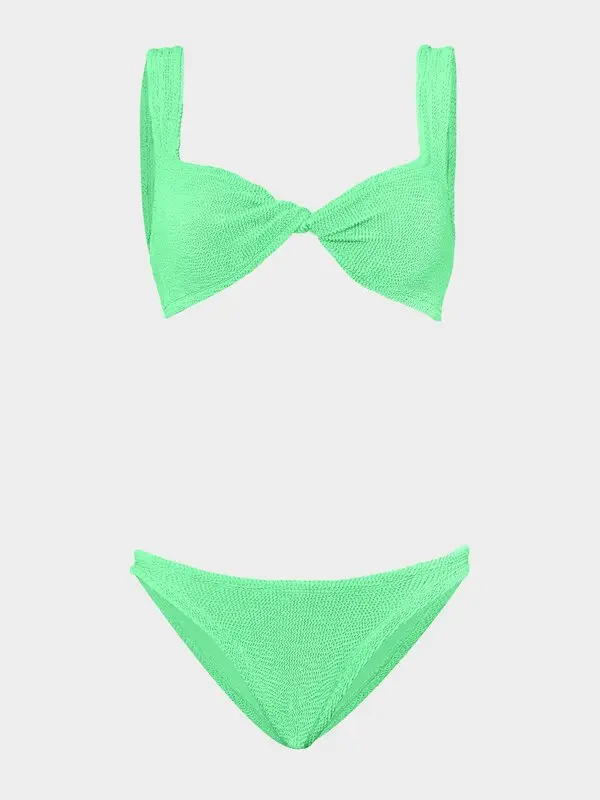 Hunza G Juno Bikini Set - Lime