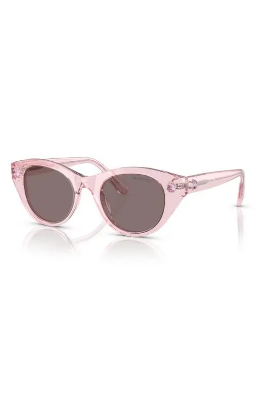 SWAROVSKI 48mm Round Sunglasses