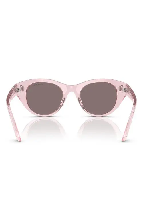SWAROVSKI 48mm Round Sunglasses