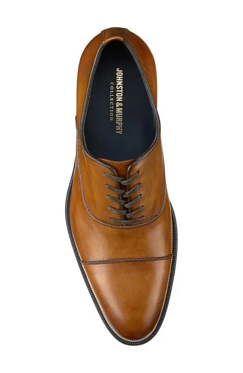 JOHNSTON & MURPHY COLLECTION Flynnch Cap Toe Oxford