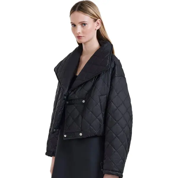Rudsak Kalee Quilted Short Coat - Black